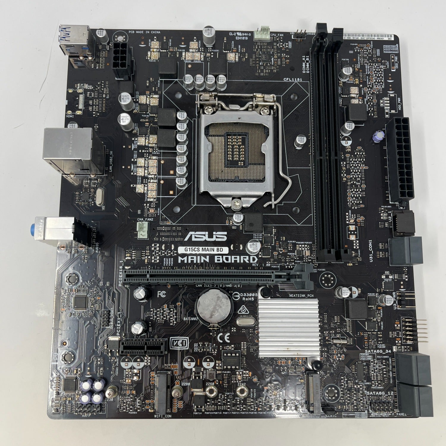 ASUS ROG Strix G15CS Gaming Desktop Intel LGA 1151 mRTX GDDR4 Motherbo ...